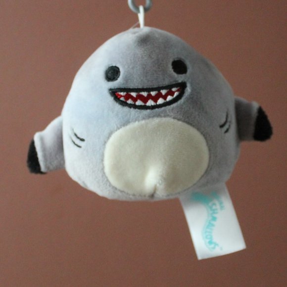 Squishmallows | Toys | Nwt 35 Gordon The Shark Squishmallow Clip | Poshmark